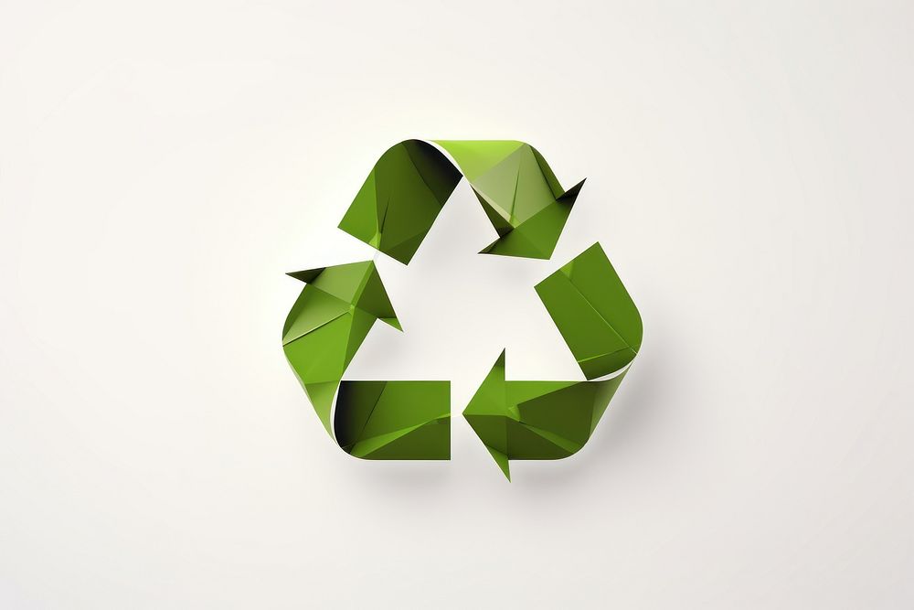 Recycle symbol shape green. | Free Photo Illustration - rawpixel