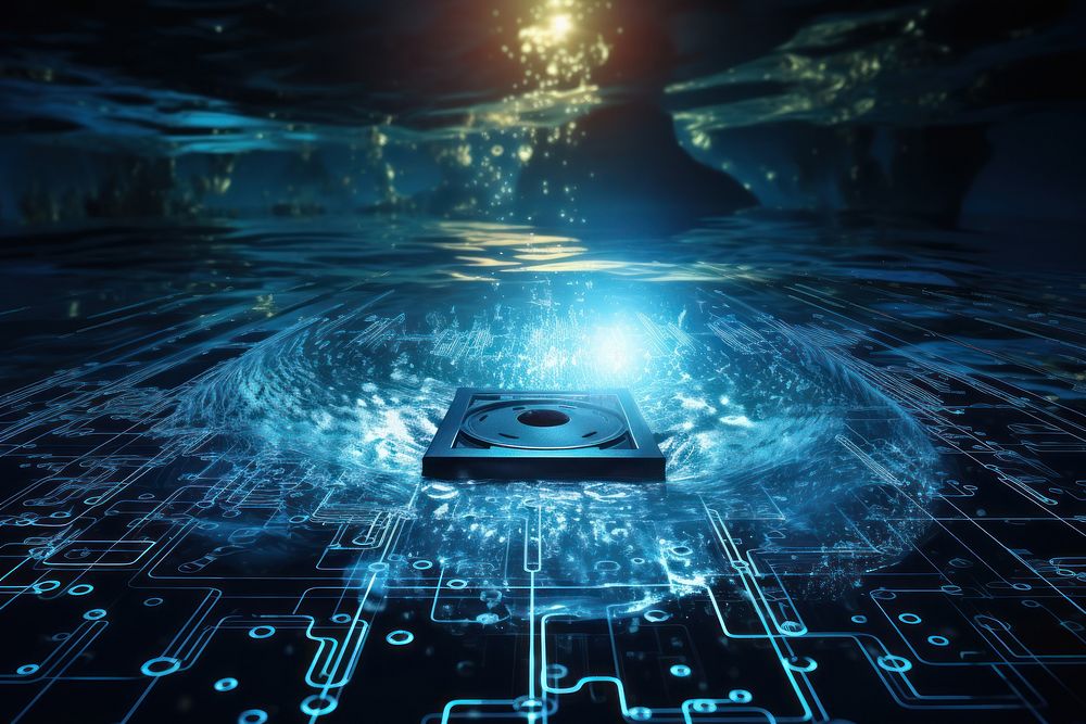 3D cyber security illuminated technology | Free Photo Illustration ...