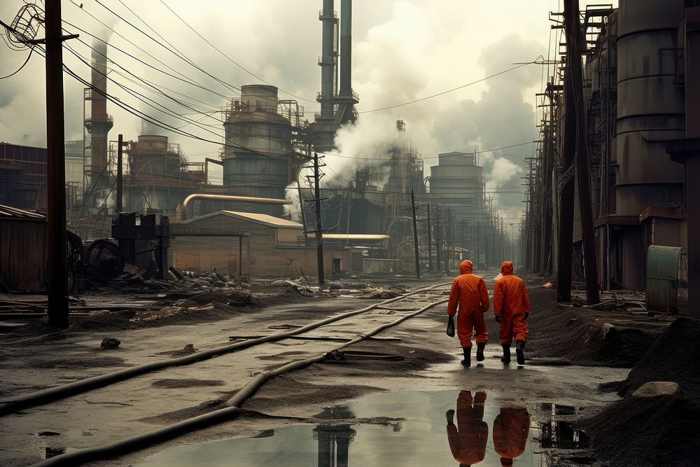 Atomic bomb industry architecture building | Free Photo - rawpixel