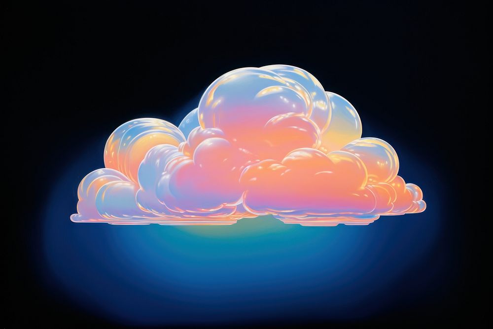 subtle wide small Cloud isolated | Premium Photo Illustration - rawpixel