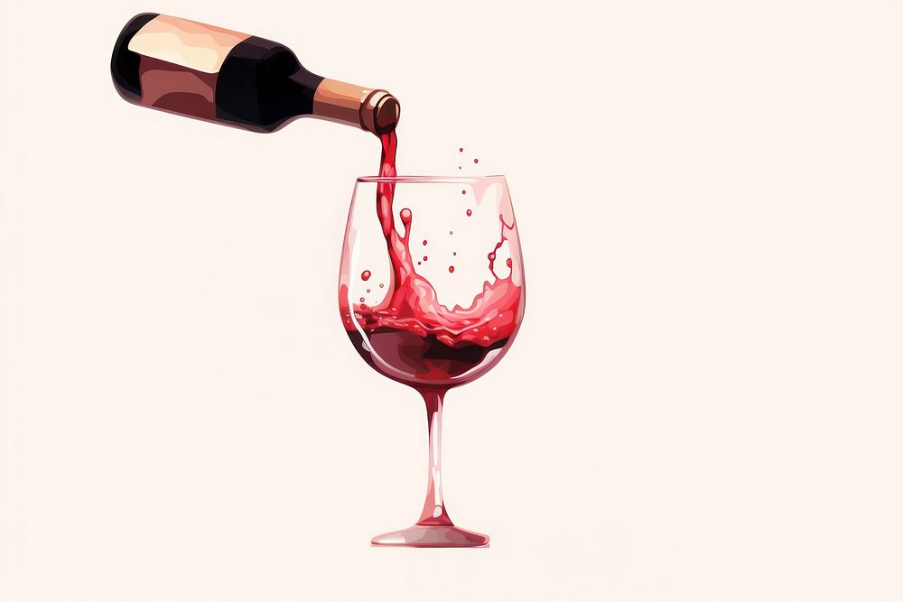 Pouring glass red wine pouring | Free Photo Illustration - rawpixel