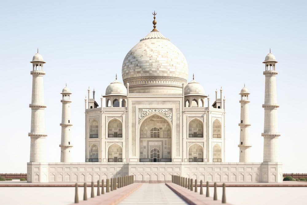 Taj Mahal architecture building landmark. | Free Photo - rawpixel