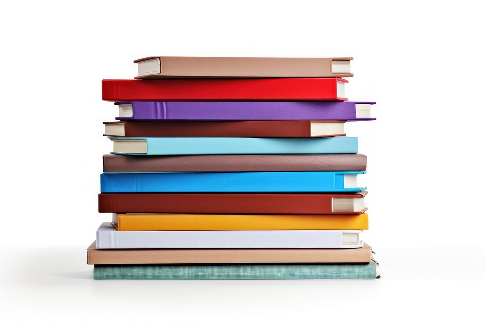 Stack binders publication library book. | Premium Photo - rawpixel