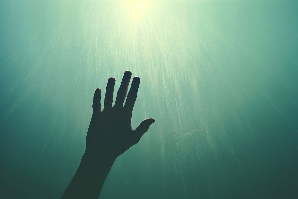 Hand underwater outdoors nature. AI | Free Photo - rawpixel
