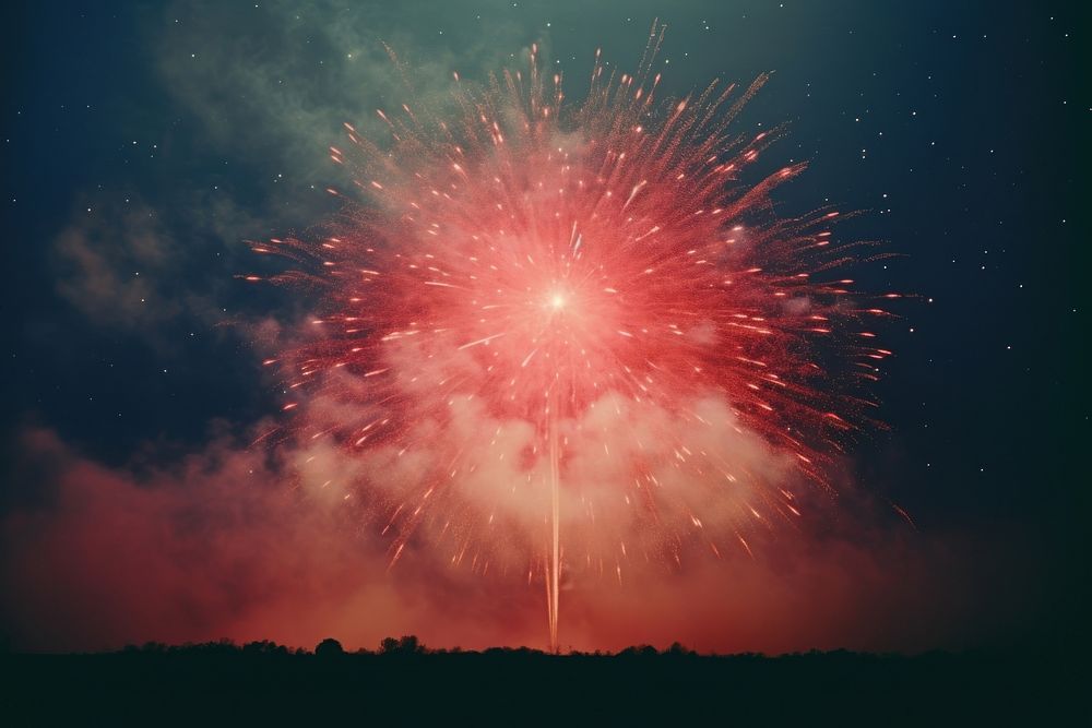 Firework fireworks outdoors nature. AI | Free Photo - rawpixel