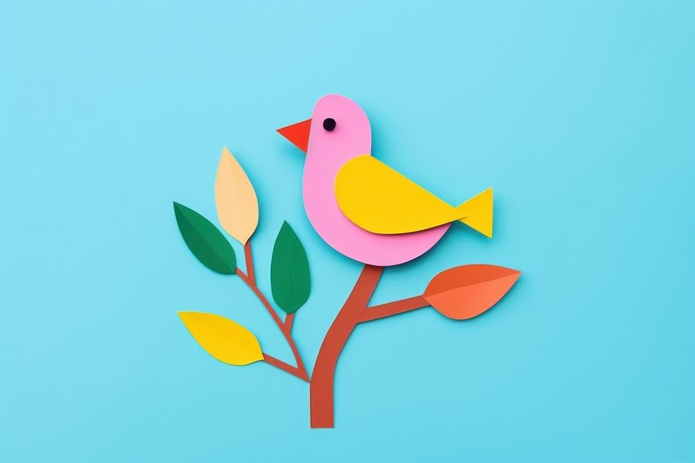 Bird tree art representation creativity. | Premium Photo Illustration ...