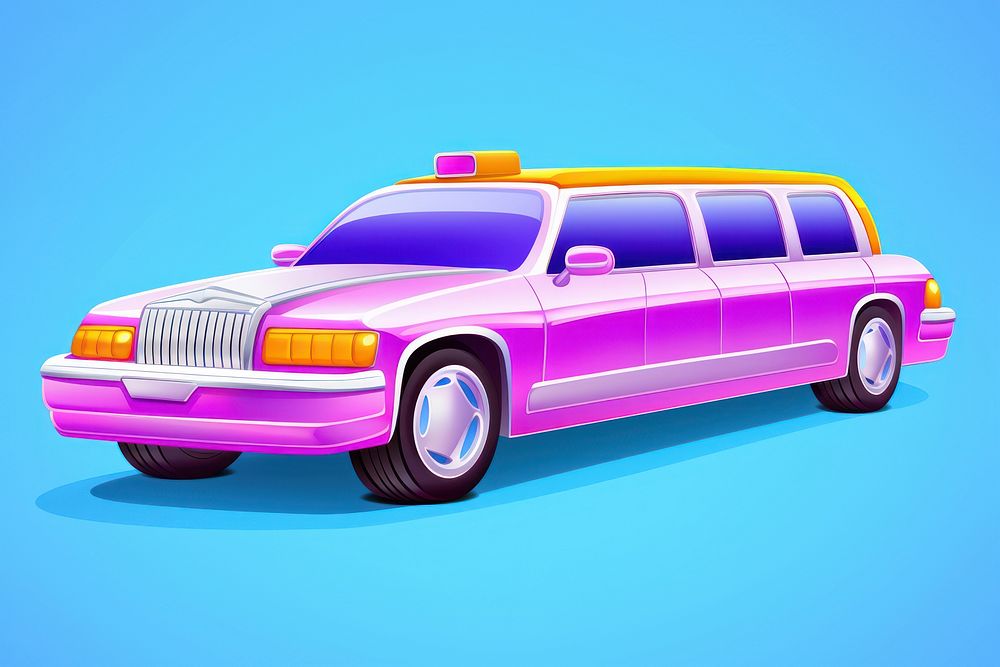 Long Limousine car limousine vehicle | Premium Photo Illustration ...