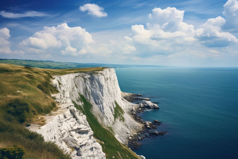 White cliffs Dover nature land | Premium Photo - rawpixel