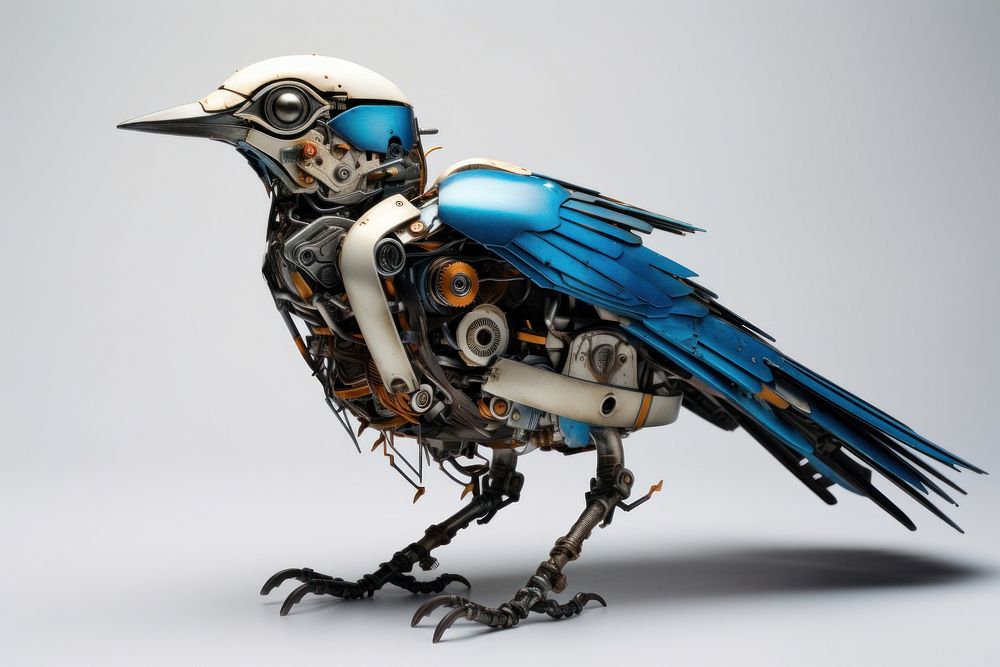 Cyborg bird animal transportation wildlife. | Premium Photo - rawpixel