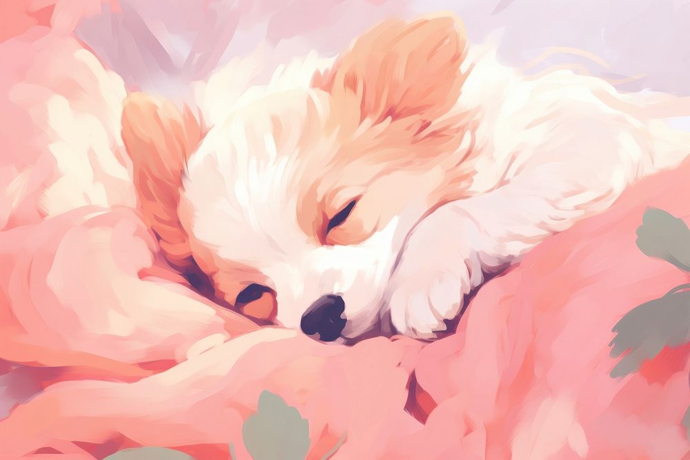 Dog backgrounds drawing cartoon. AI | Free Photo Illustration - rawpixel