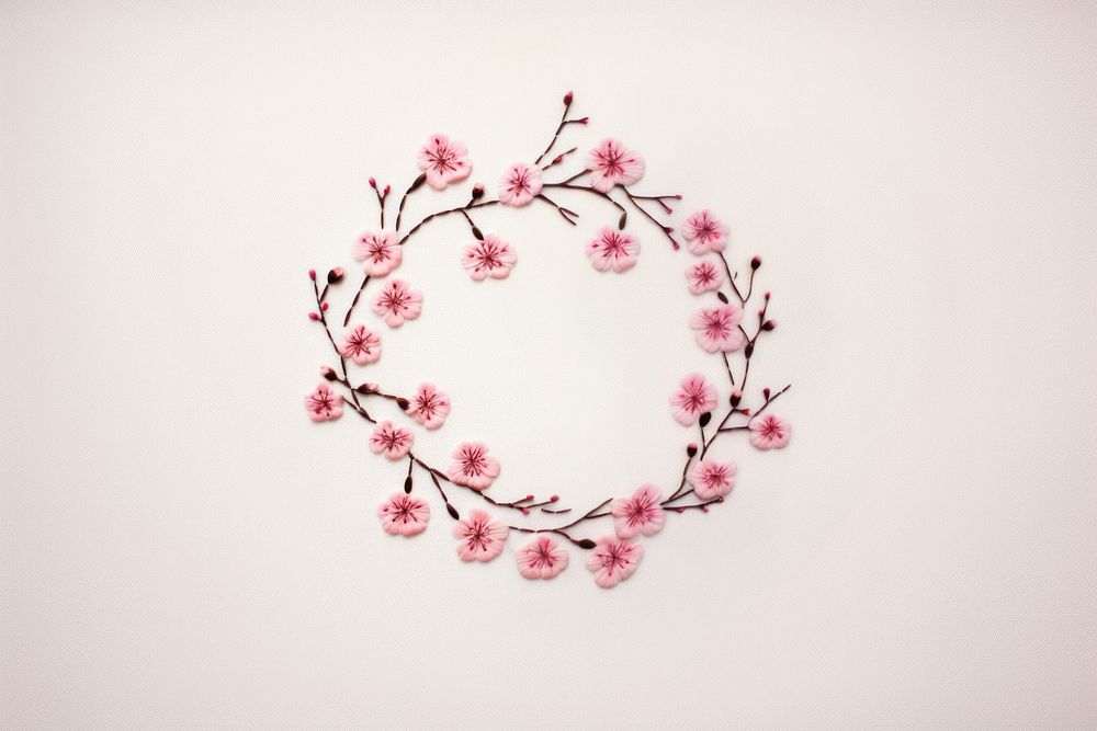 Little Cherry blossom circle border | Free Photo - rawpixel