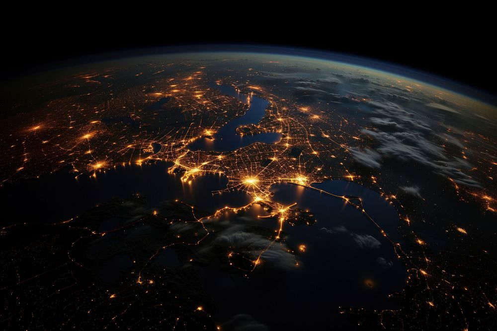 World space night astronomy. AI | Free Photo - rawpixel