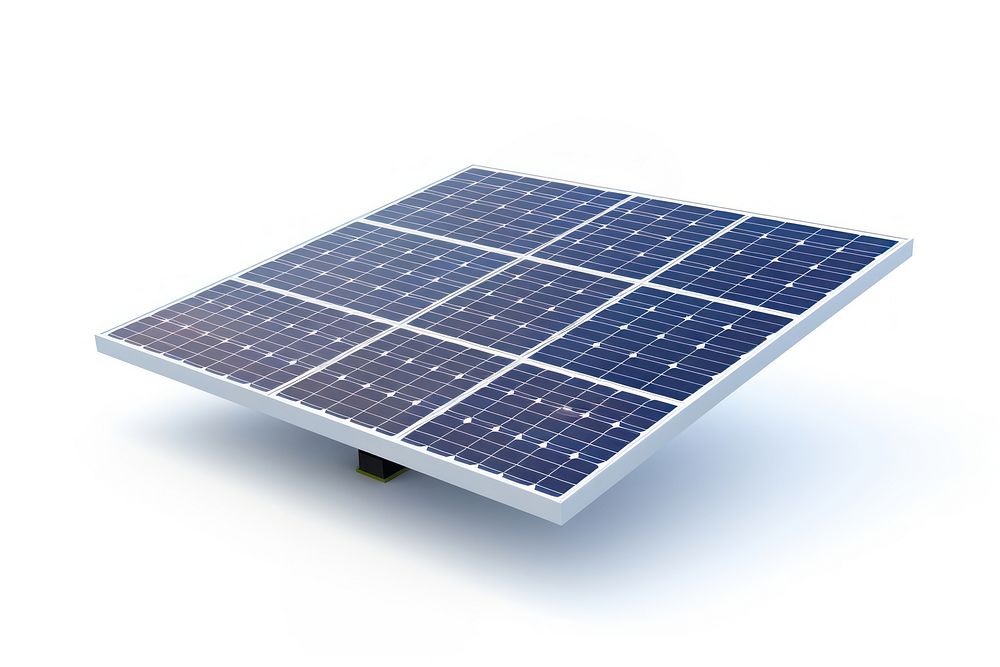 Solar energy panel white background | Premium Photo - rawpixel