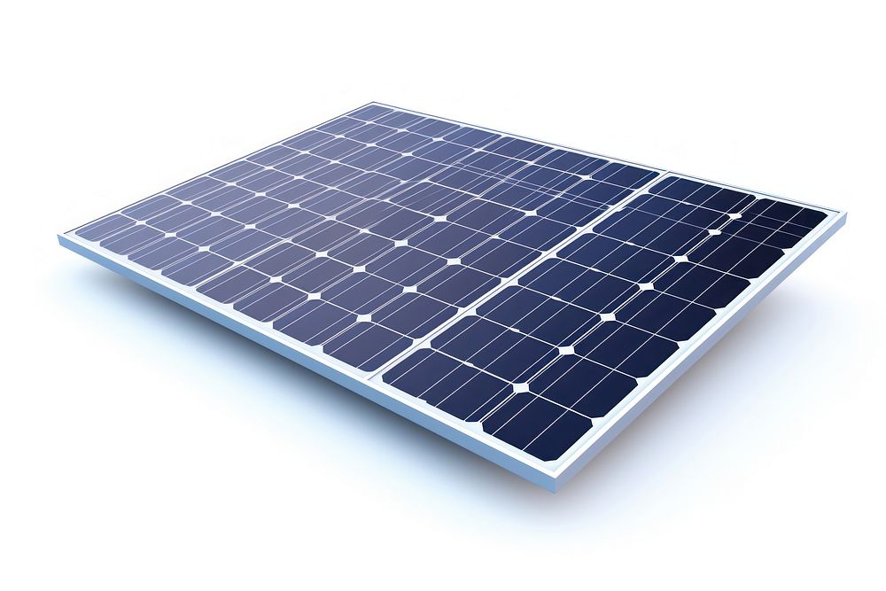 Solar energy panel white background | Premium Photo - rawpixel