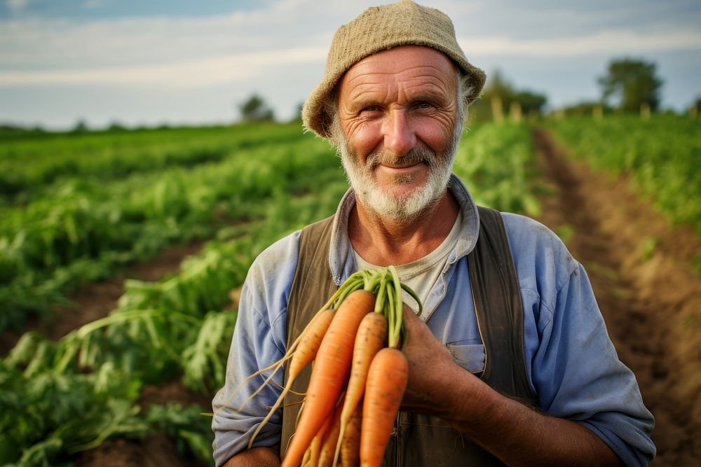 Happy smiling farmer portrait agriculture | Free Photo - rawpixel