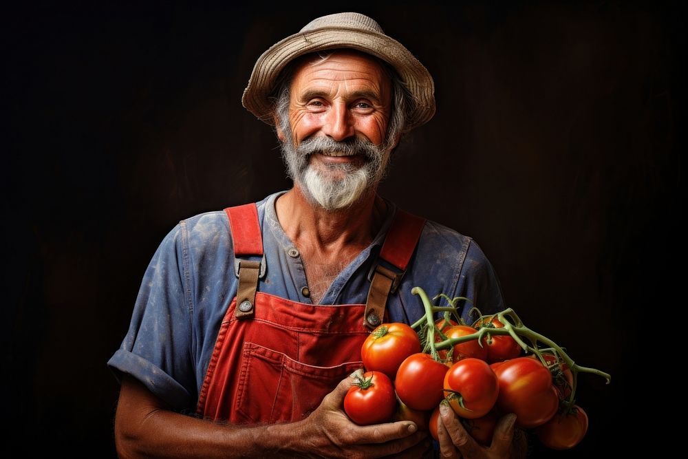 Happy smiling farmer portrait holding | Free Photo - rawpixel Happy smiling farmer portrait holding | Free Photo - rawpixel