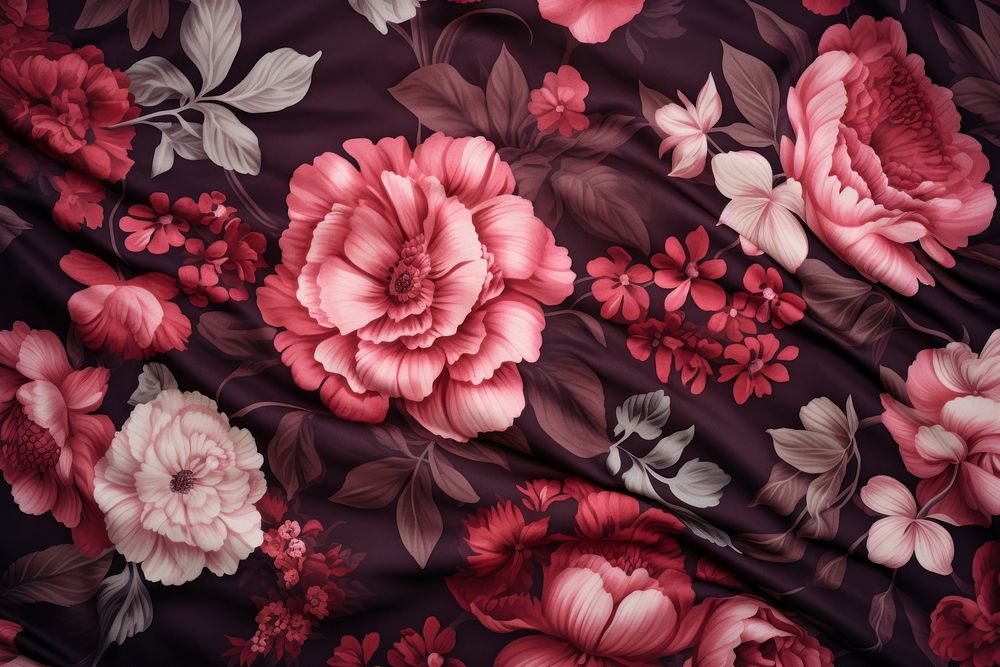 Flower pattern backgrounds plant art. | Premium Photo - rawpixel