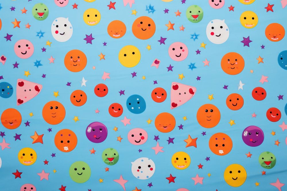 Kids pattern backgrounds anthropomorphic representation. | Premium ...