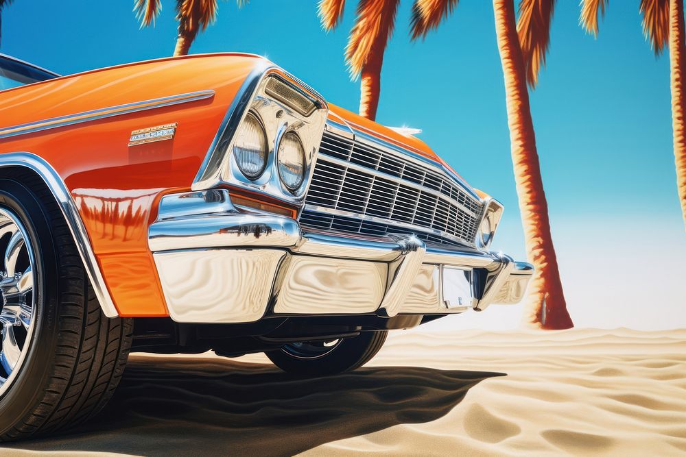 Man drive Lowrider classic car | Premium Photo Illustration - rawpixel
