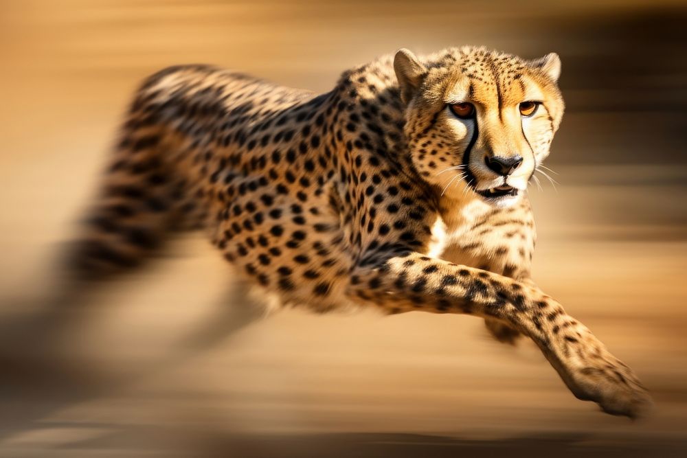 Blurred running cheetah wildlife animal | Premium Photo - rawpixel