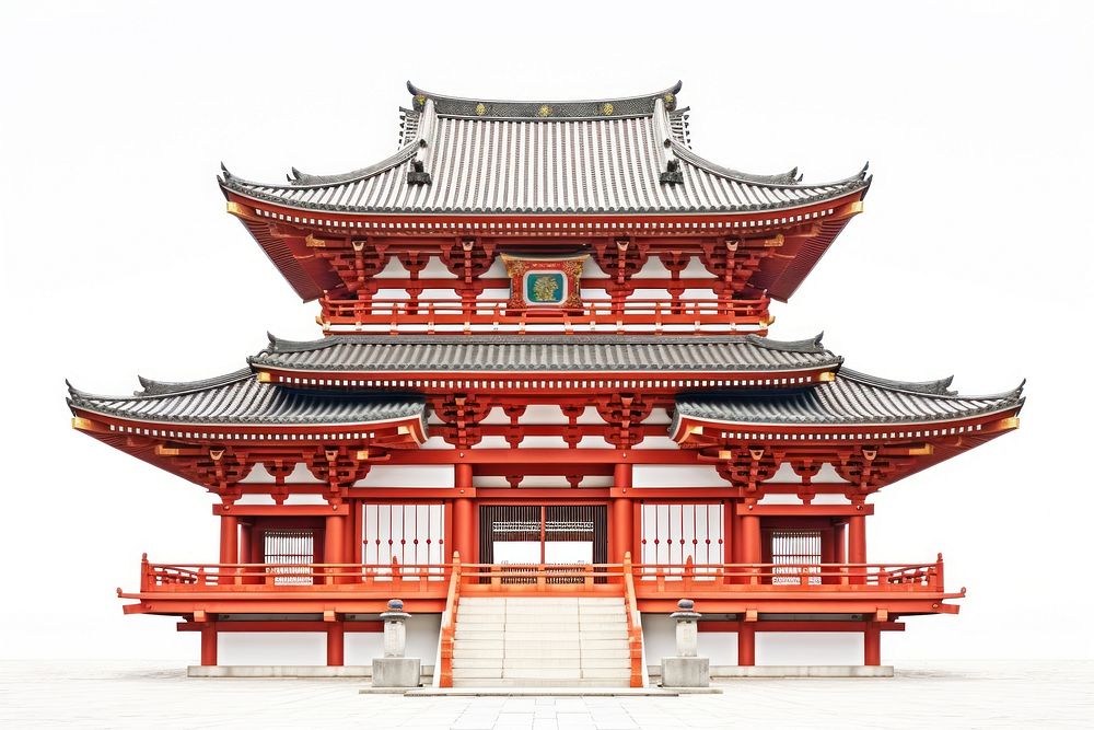 Japanese temple architecture building religion. | Premium Photo ...