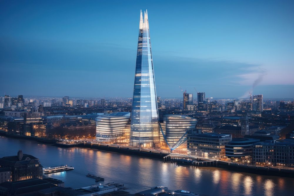 Shard landmark architecture cityscape. | Free Photo - rawpixel