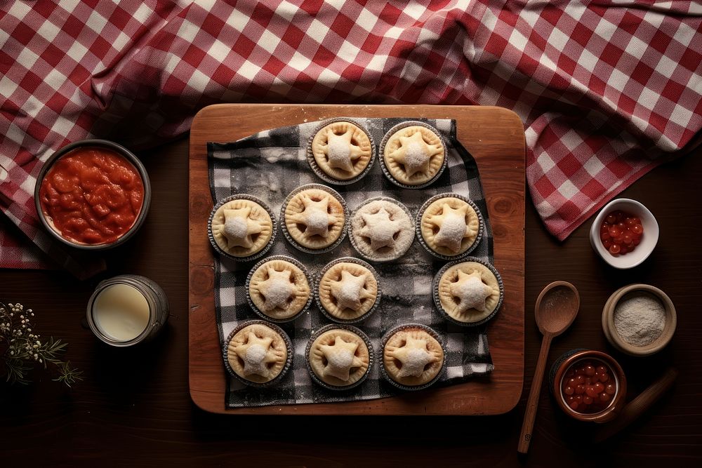 Mini pies table food dessert | Free Photo - rawpixel