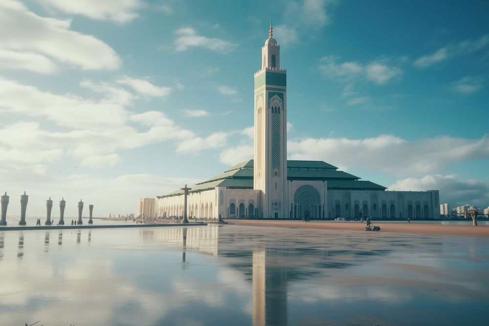 Hassan II Mosque architecture building | Premium Photo - rawpixel