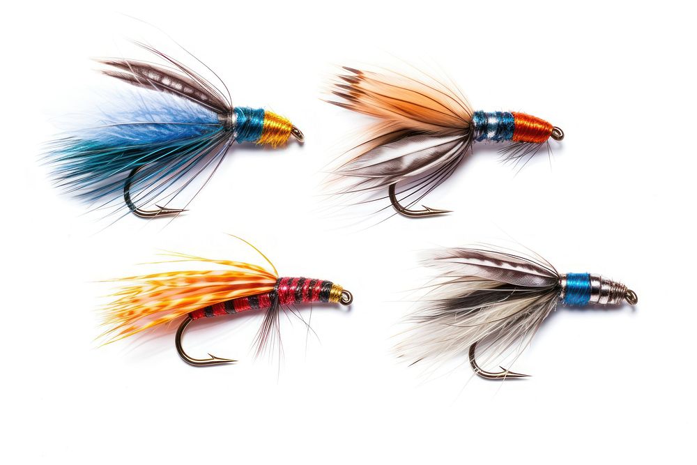 Fly fishing white background electronics | Premium Photo - rawpixel
