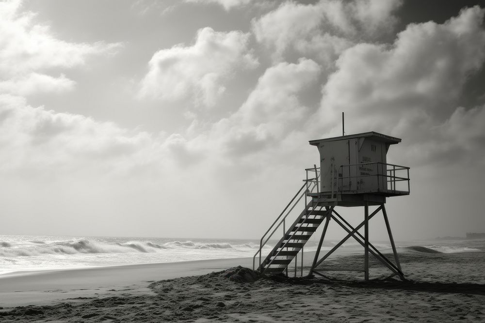 Beach architecture lighthouse building. AI | Premium Photo - rawpixel