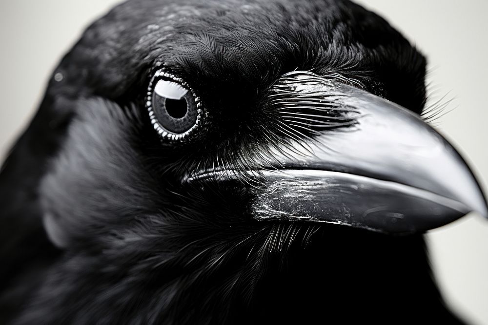 Crow close animal black bird. | Premium Photo - rawpixel