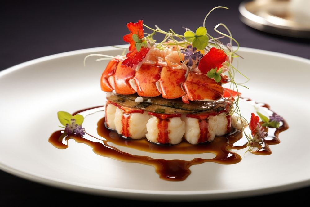 Lobster fine dining plate food | Premium Photo - rawpixel