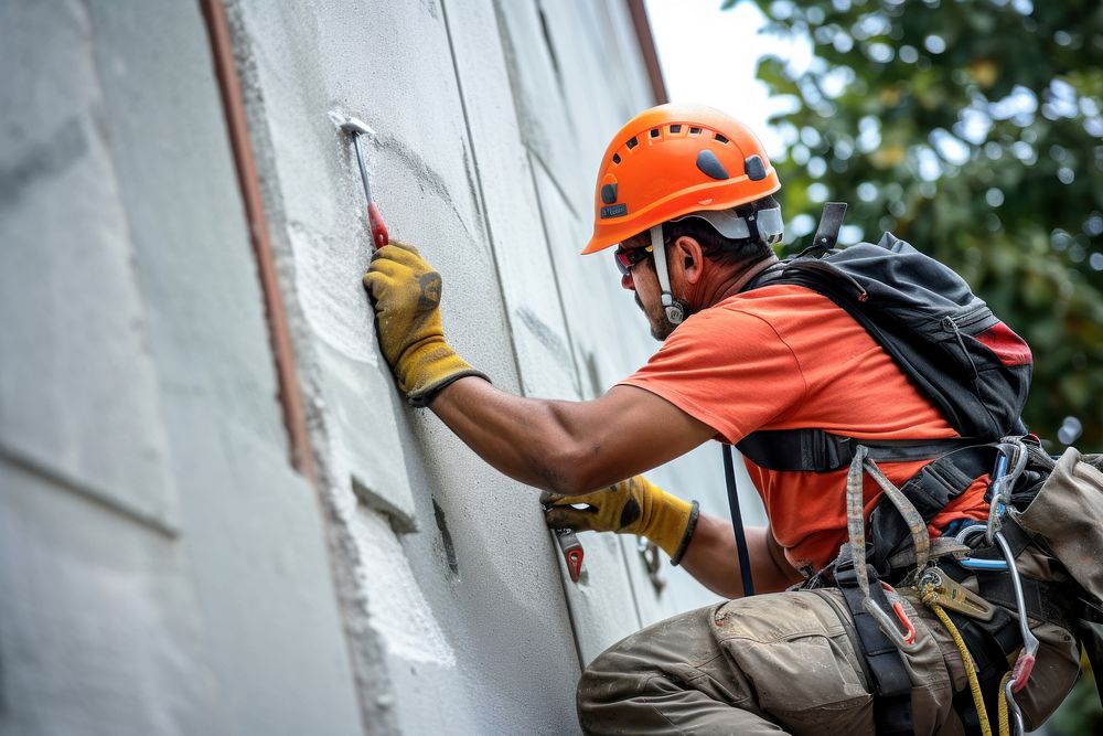 Engineer scaling wall determination construction | Free Photo - rawpixel