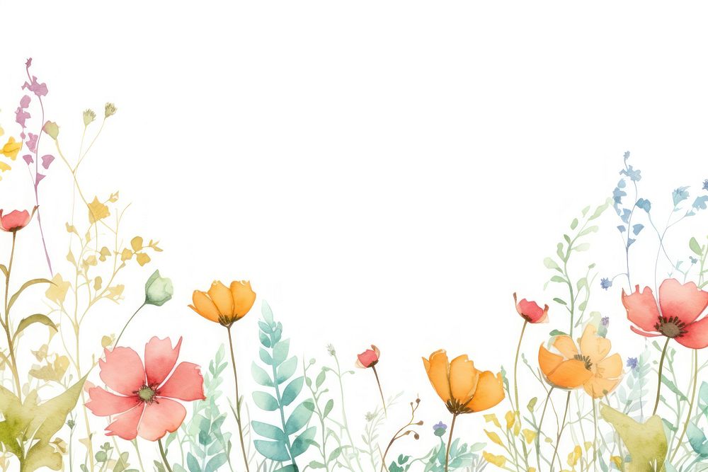 Spring and summer flower backgrounds | Premium Photo Illustration ...