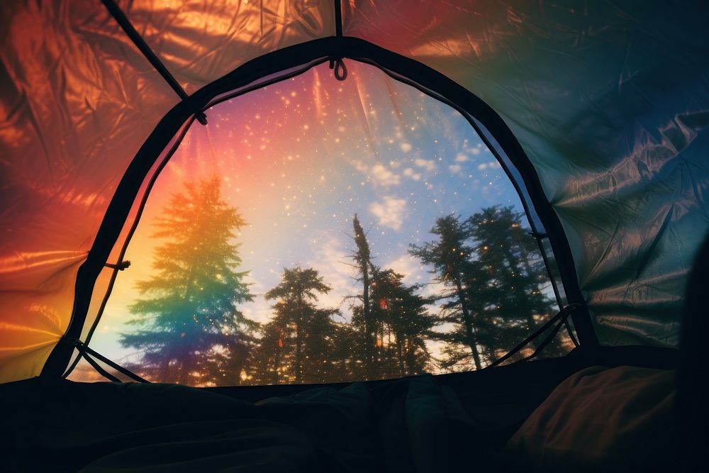 tent view woods outdoors camping | Free Photo - rawpixel