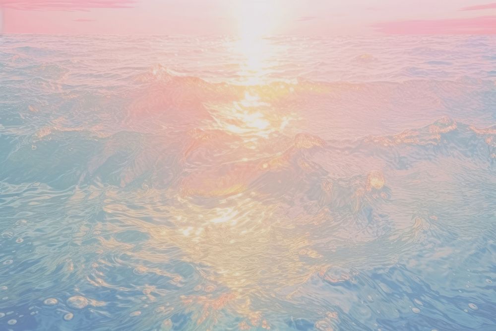 Sea backgrounds outdoors horizon. AI | Premium Photo Illustration ...