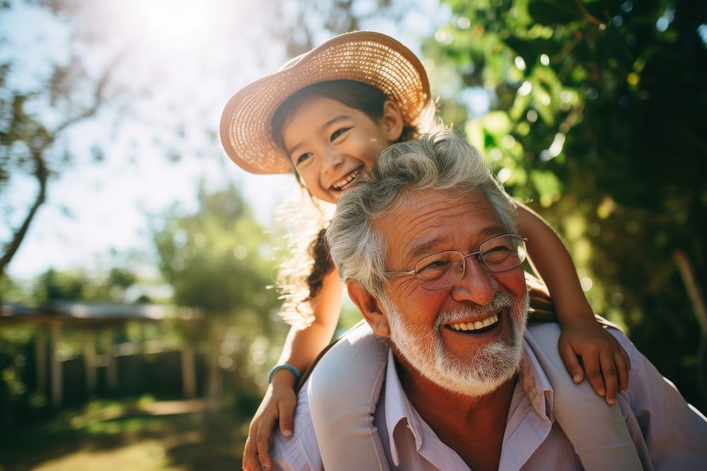 Hispanic family grandfather laughing portrait. | Free Photo - rawpixel