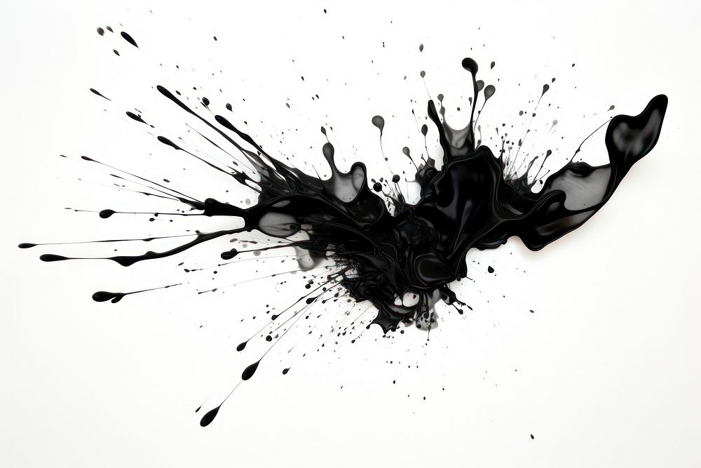 Ink splash white background splattered | Premium Photo - rawpixel