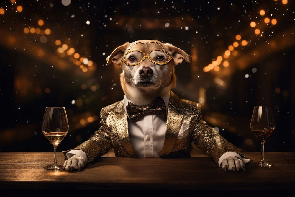 Real dog portrait nature glass. | Premium Photo - rawpixel