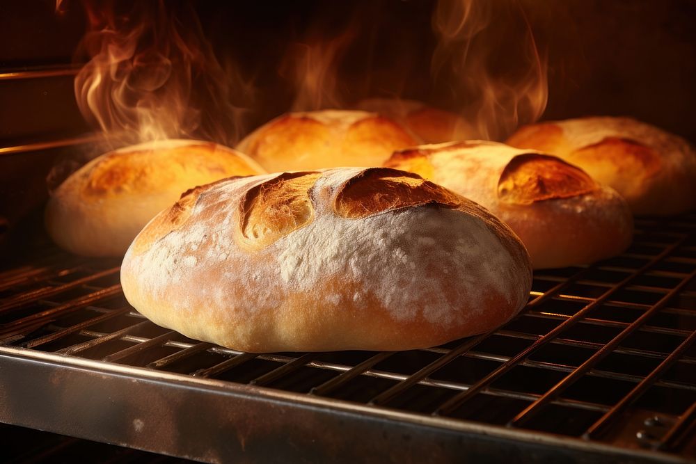 Baking bread oven appliance. AI | Premium Photo - rawpixel
