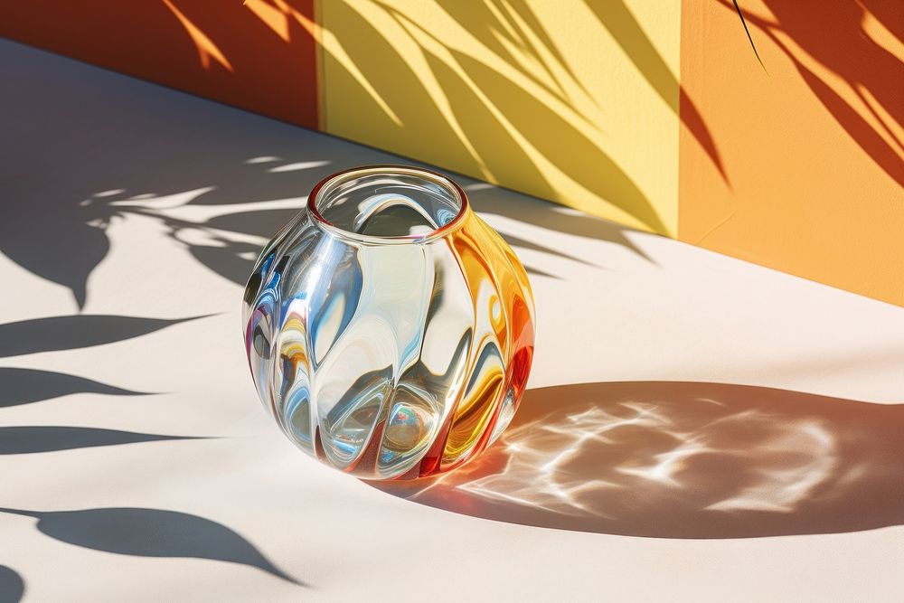 Abstract glass vase shadow light | Free Photo - rawpixel