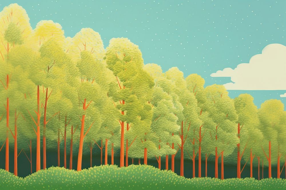 Forest backgrounds landscape outdoors. AI | Free Photo Illustration ...