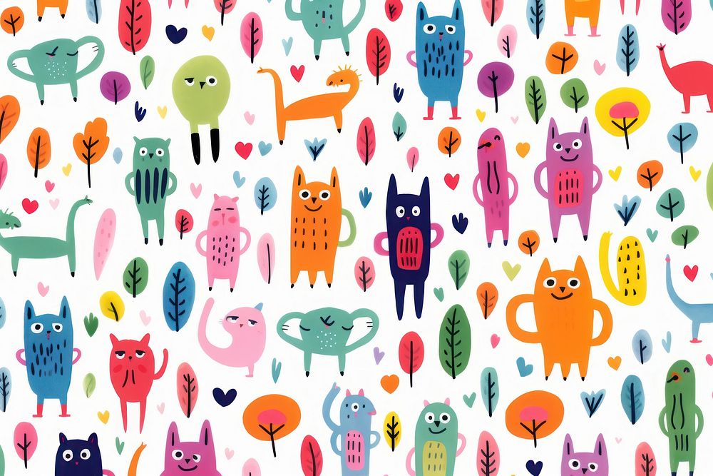 Cute background backgrounds pattern art. | Premium Photo Illustration ...