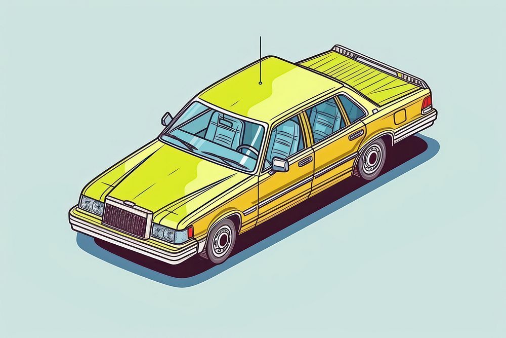 Taxi car vehicle drawing sketch. | Premium Photo Illustration - rawpixel