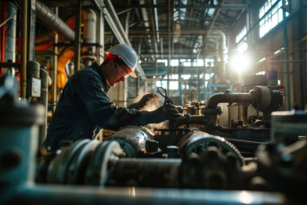 Engineer man factory manufacturing working. | Premium Photo - rawpixel