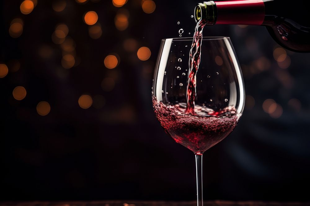 Pouring red wine glass pouring | Free Photo - rawpixel