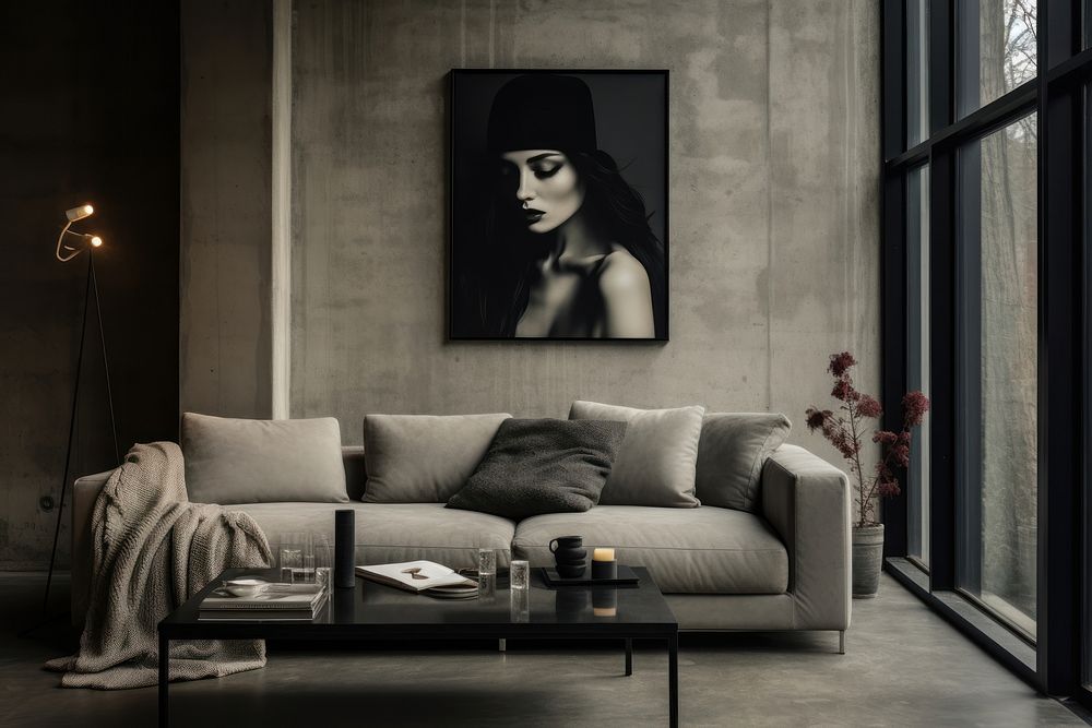 Modern living room furniture architecture | Premium Photo - rawpixel