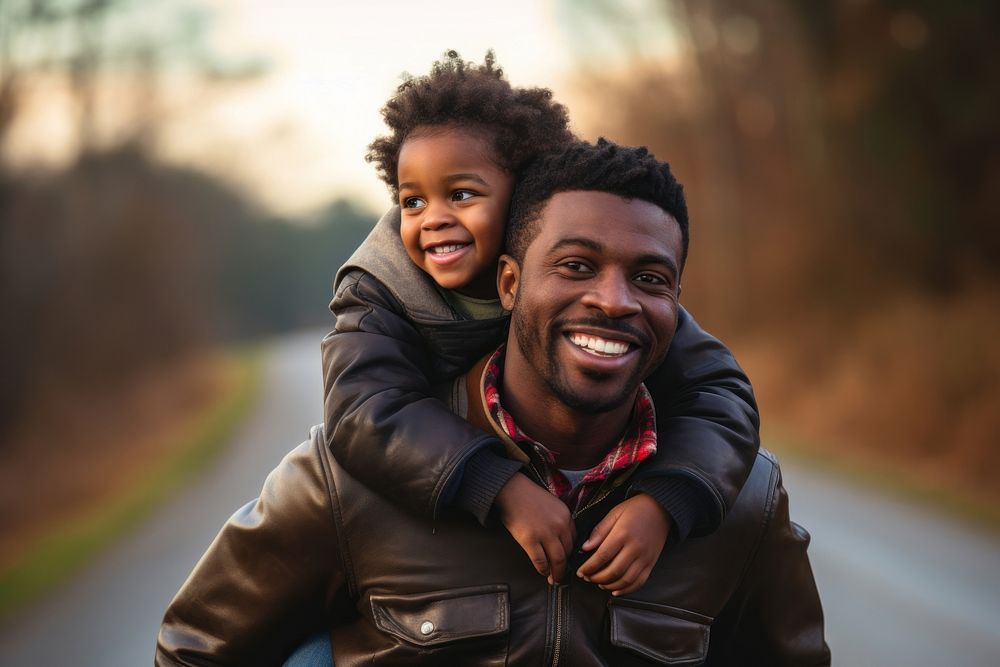 Black men laughing father child. | Free Photo - rawpixel
