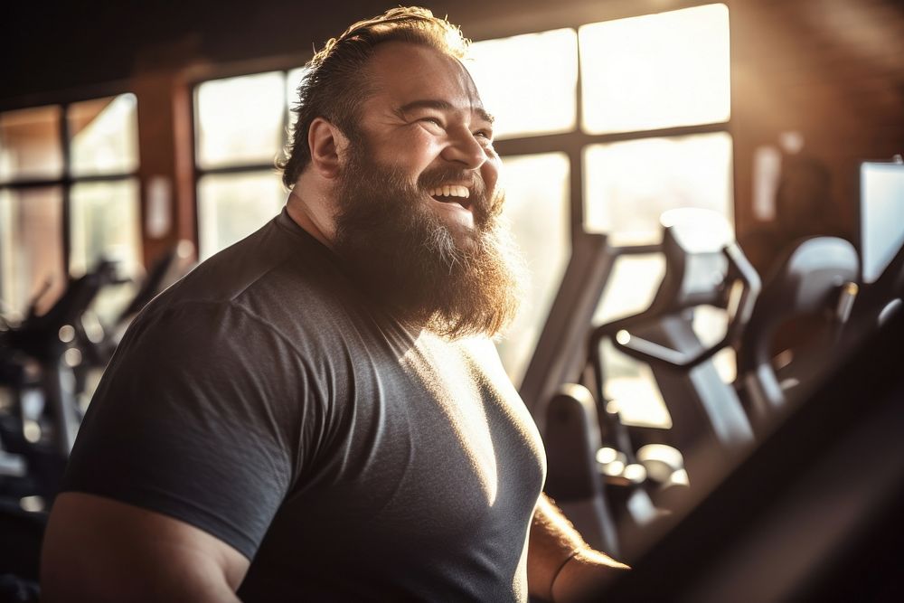 Exercise smiling gym exercise sports. | Free Photo - rawpixel