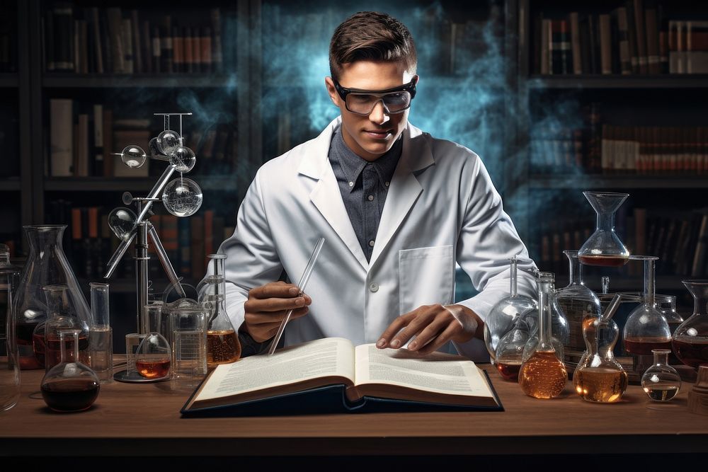 Science adult publication chemistry. AI | Free Photo - rawpixel